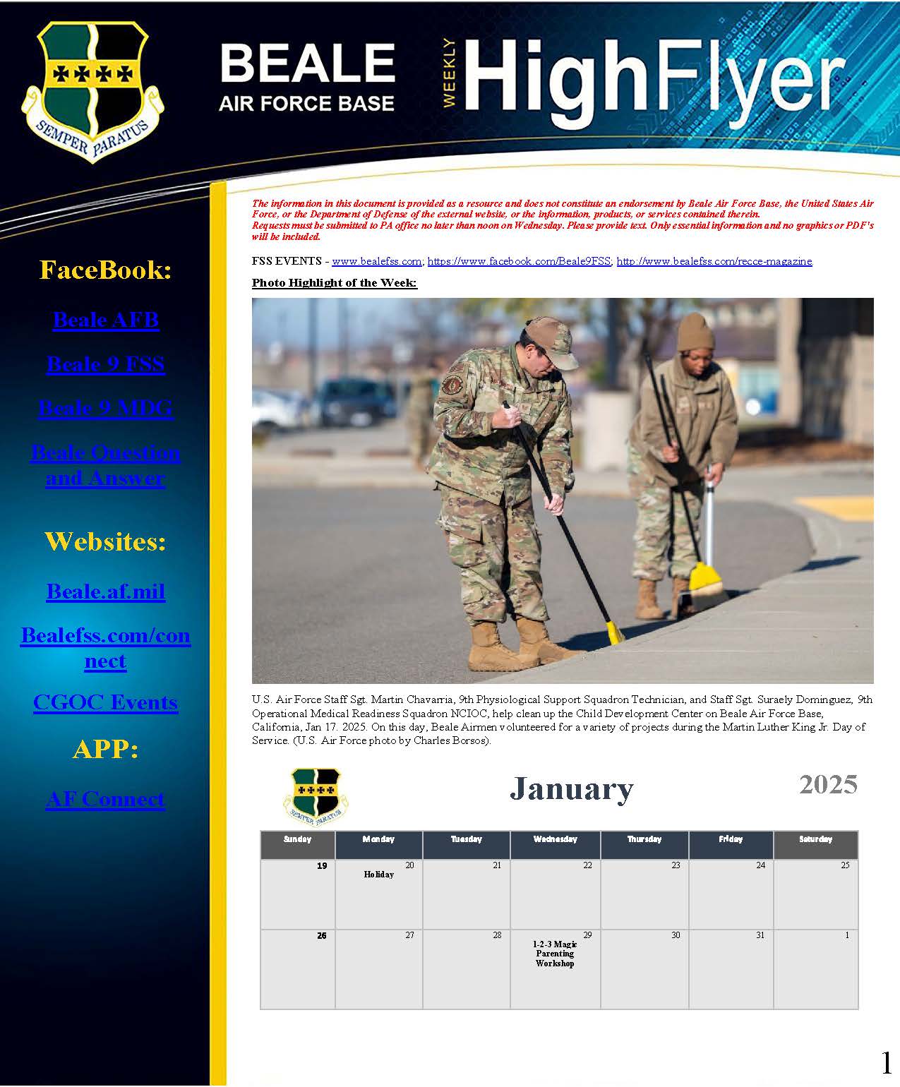 Beale Air Force Base > Home